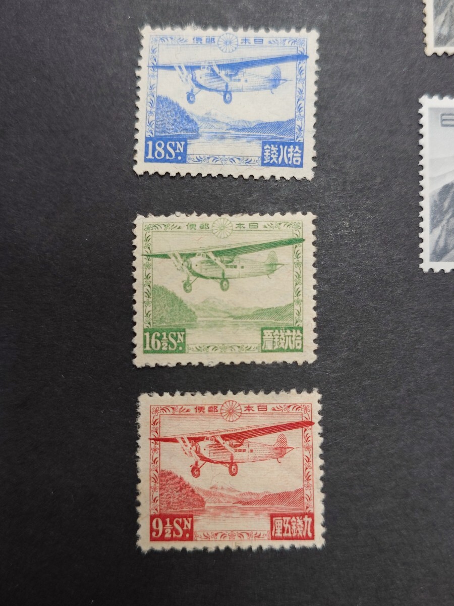 Yahoo!オークション - 日本の切手 航空切手 13枚