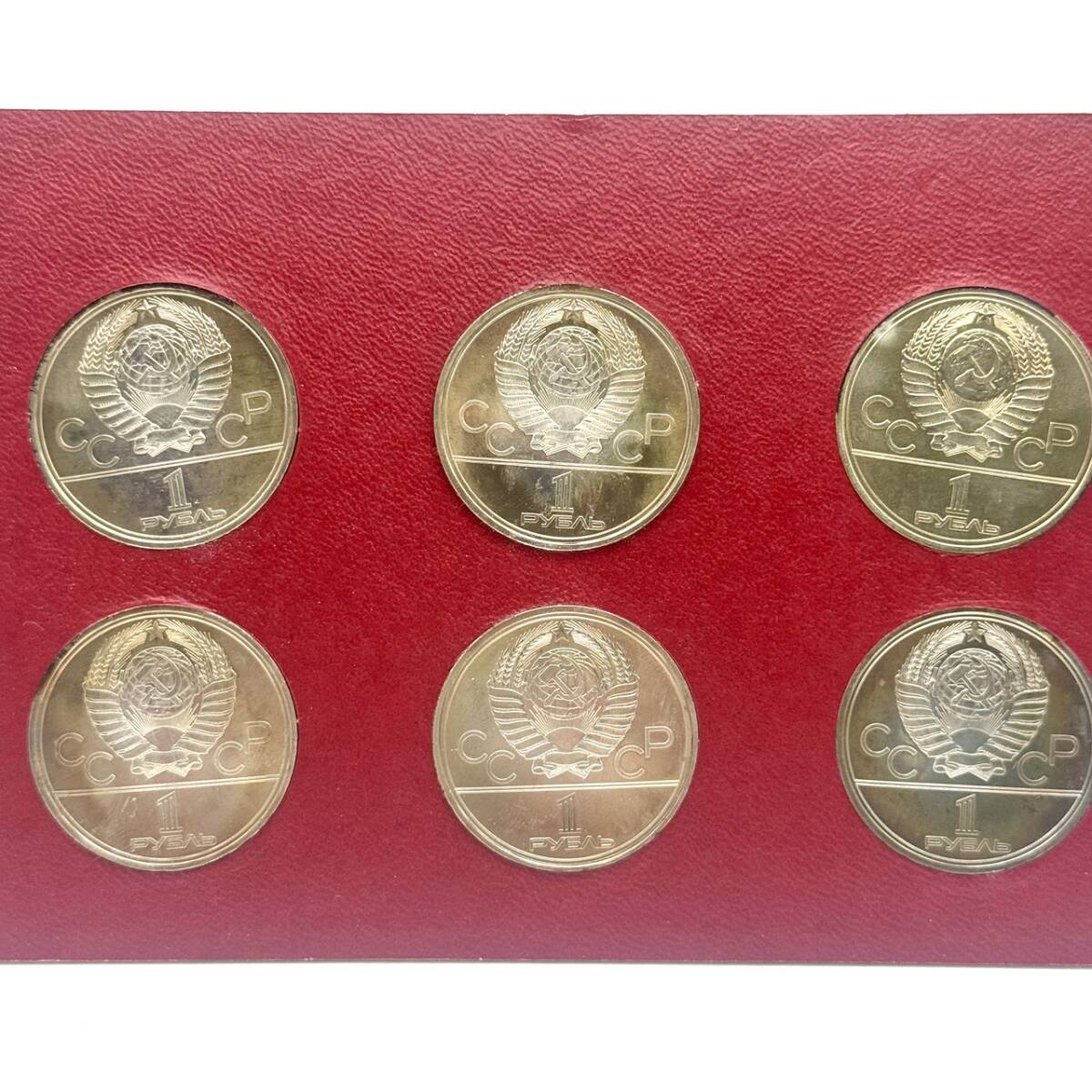 Yahoo!オークション - #18063 1980年 ロシア モスクワオリンピック 1ル...