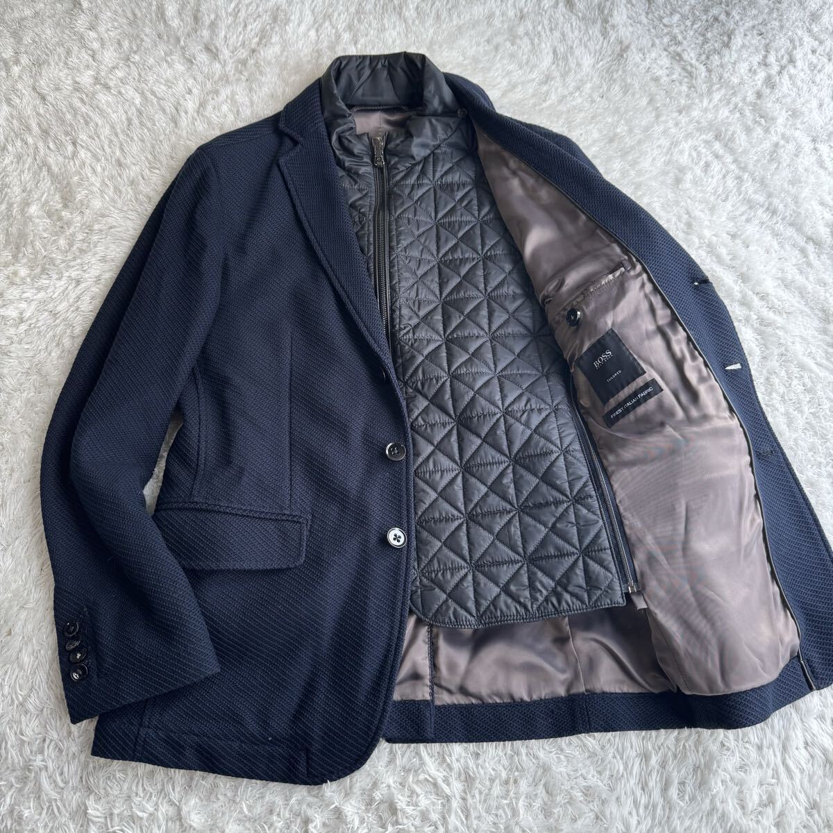 Yahoo!オークション - 【美品】 ヒューゴボス TAILORED 秋冬 コットン ...