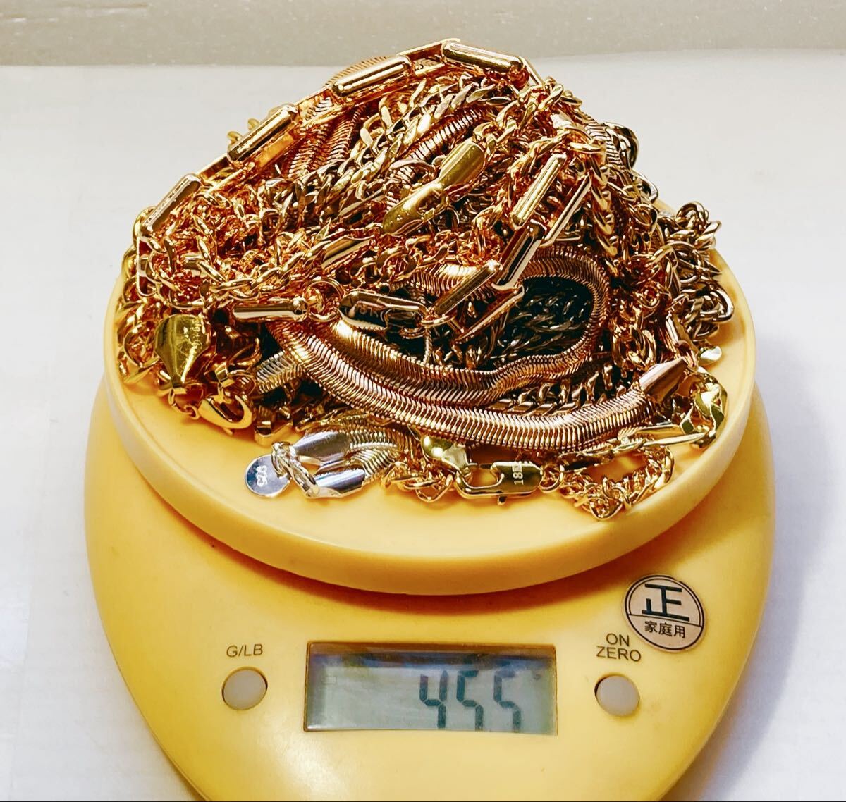 Yahoo!オークション - 美品まとめ刻印有等15本455g喜平ネックレス11本...