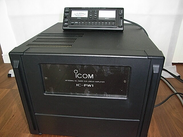 Yahoo!オークション - IC-PW1 アイコム製HF/50MHzリニヤーアンプ（1KW...