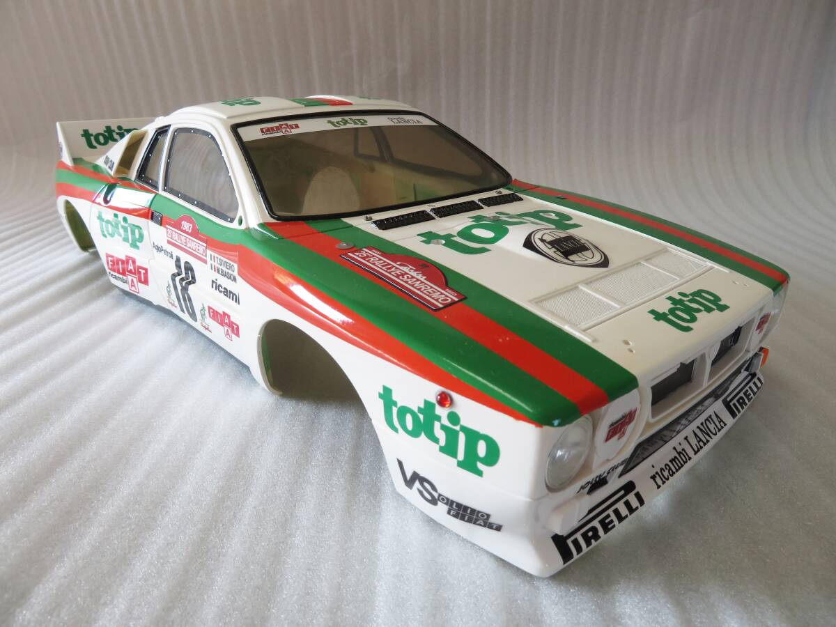 Yahoo!オークション - 1/10 TAMIYA RCボディ ランチア037 LANCIA037RAL...