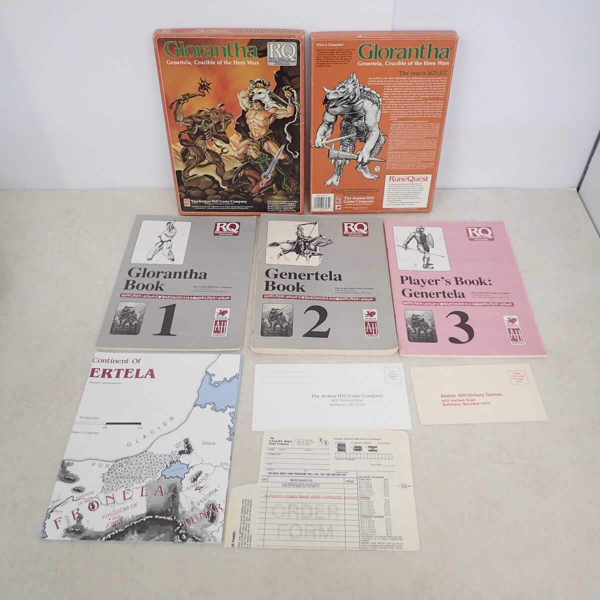 Yahoo!オークション - TRPG ルーンクエスト サプリメント Glorantha Ge...