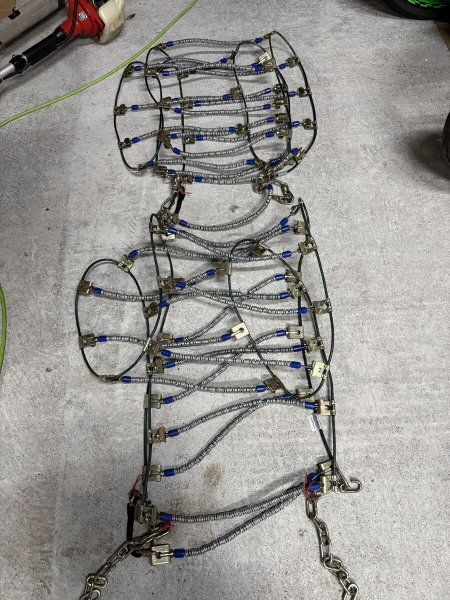 Yahoo!オークション - 送料無料 SCCトラック用金属ケーブルタイヤチェ...