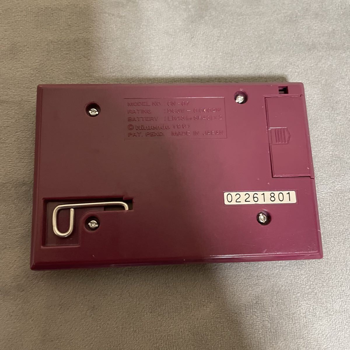 Yahoo!オークション - 【貴重】Nintendo 任天堂 ゲームウォッチ GAME＆...