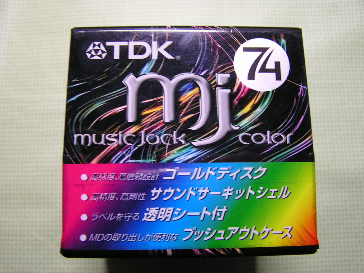 Yahoo!オークション - TDK MDディスク ミニディスク music jack color ...