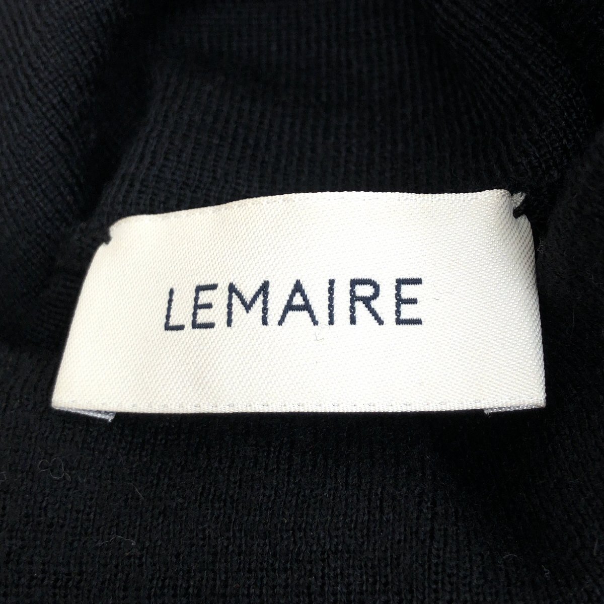 Yahoo!オークション - 美品 LEMAIRE ルメール タートルネック ウール ...