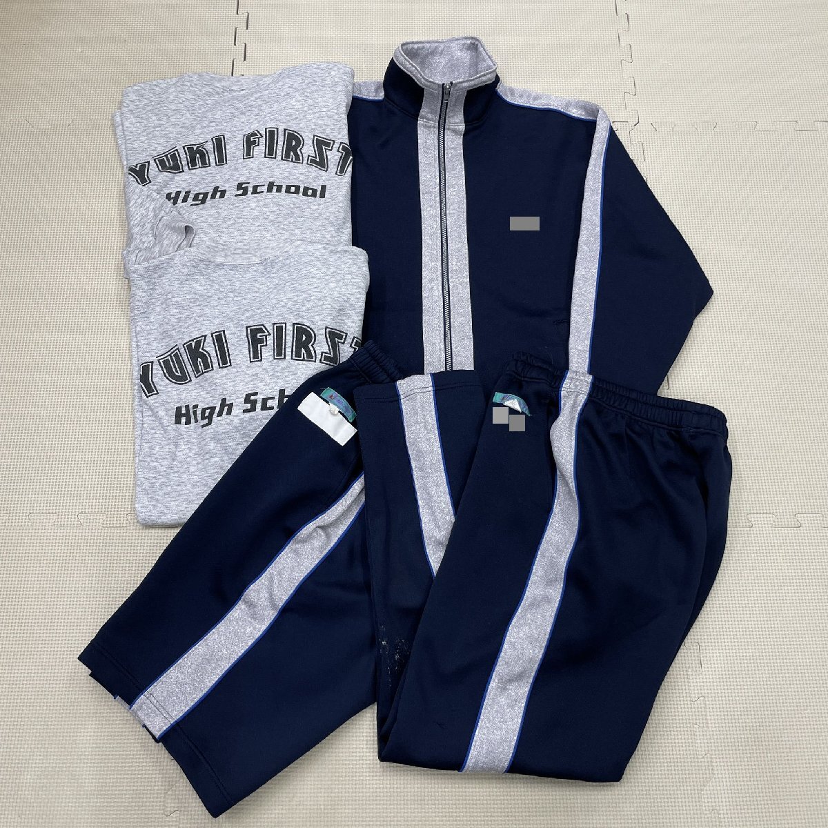 Yahoo!オークション - [Y2399/T1523] 茨城県 結城第一高校 体操着 5点 ...