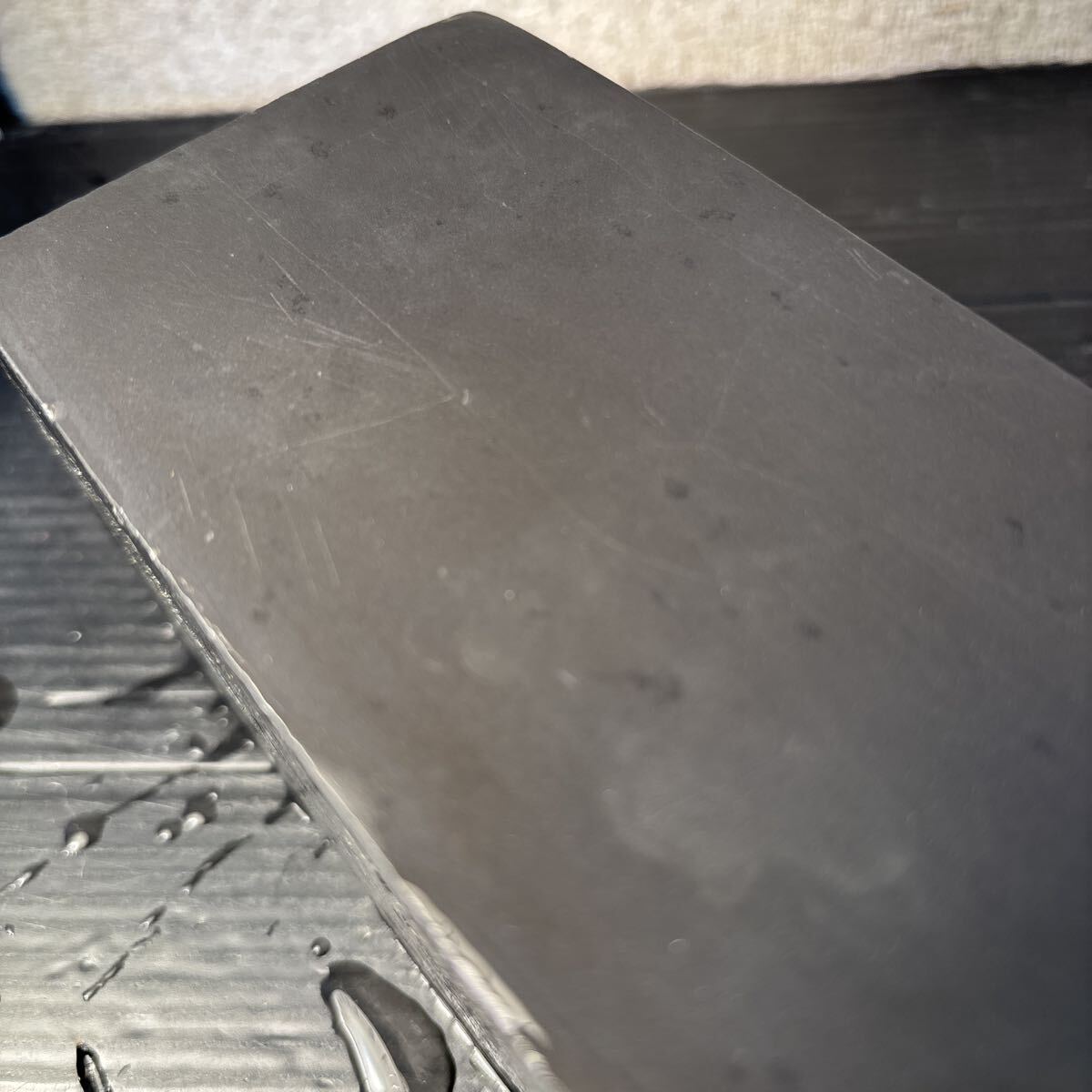 Yahoo!オークション - 理容 天然砥石 超特大 対馬 約 重さ 2.5kg (c)