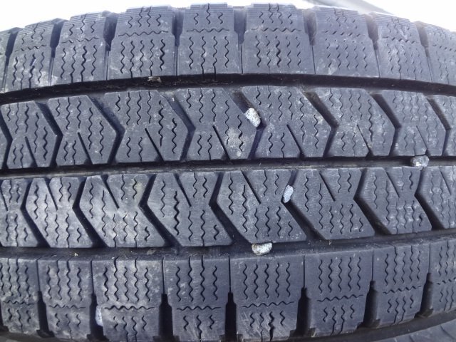 Yahoo!オークション - 9165 冬 美品9分山 ブリヂストン W989 205/75R...