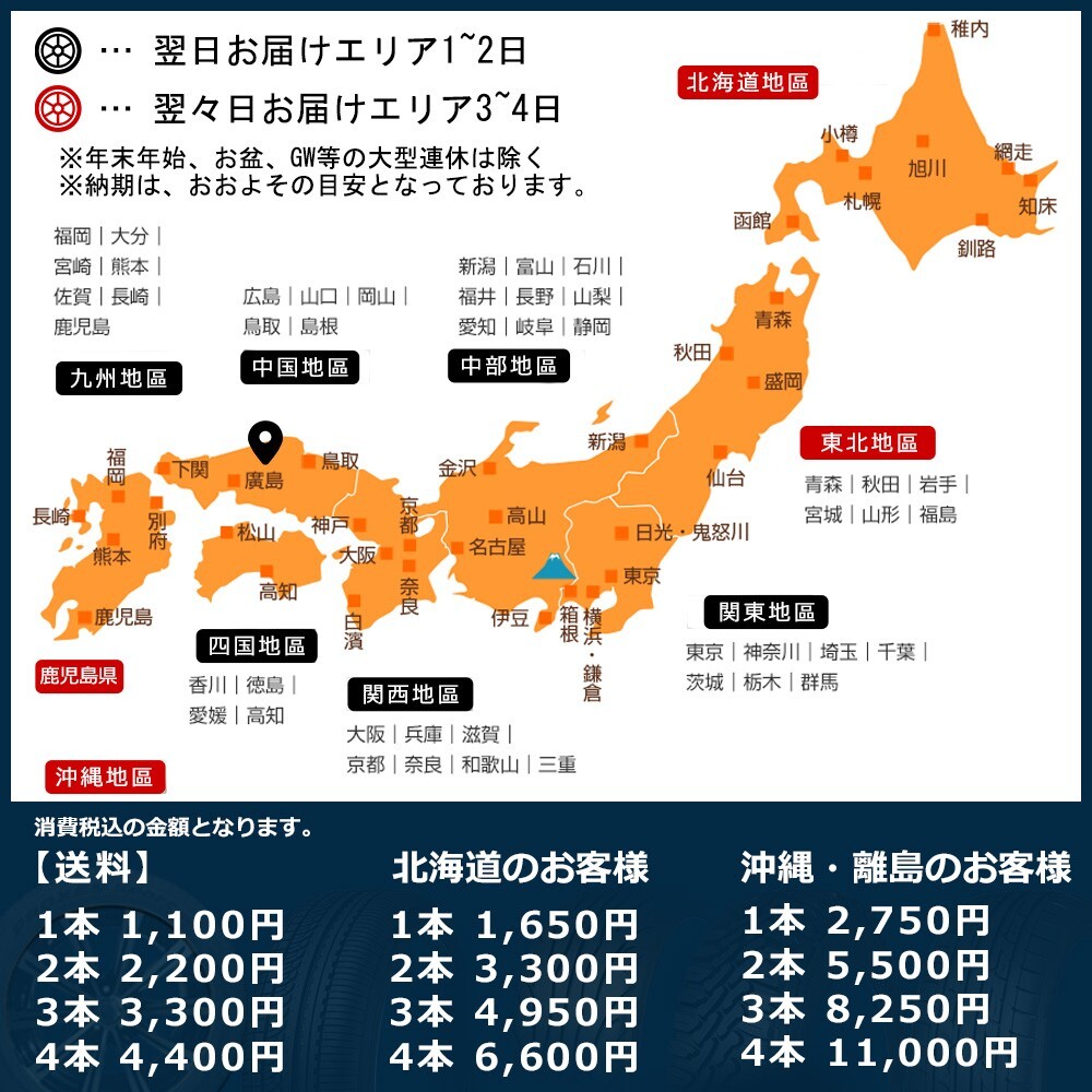 Yahoo!オークション - 新品タイヤ&ホイール 15インチ4本セット【MID WH...