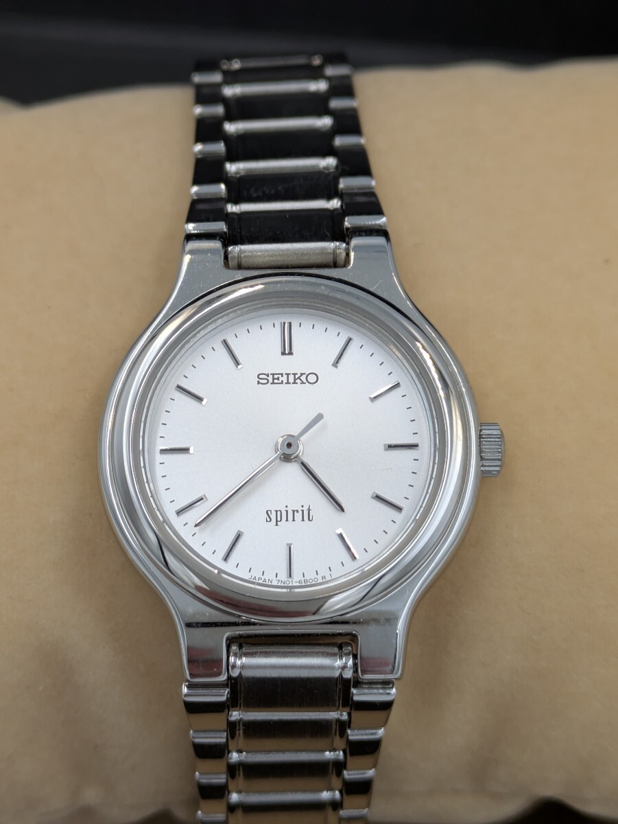 Yahoo!オークション - 【極美品】SEIKO セイコー SPIRIT 7N01-6A80ステ...