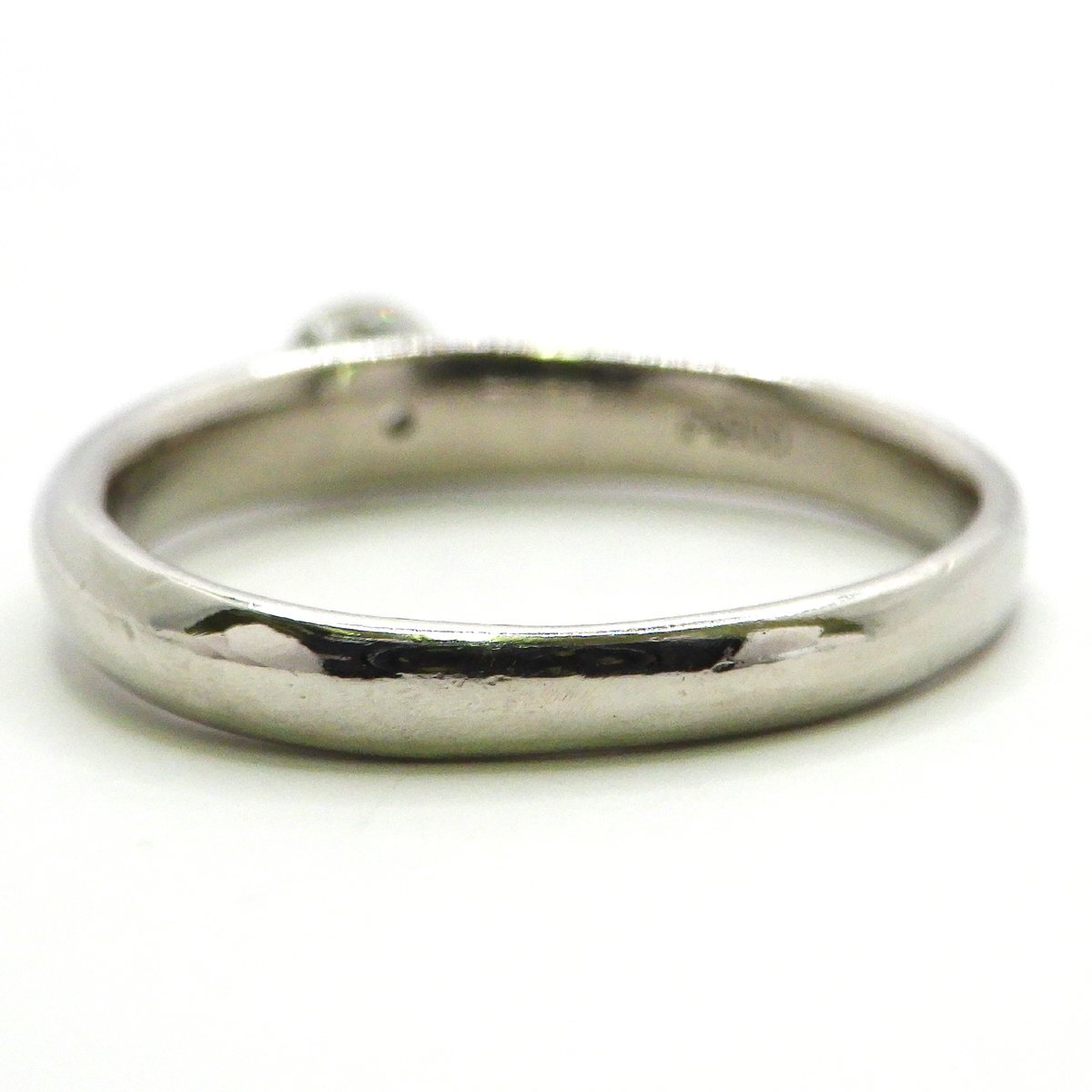 Yahoo!オークション - PT900 ダイヤ リング D0.382 13号 約3.2mm 5.2g ...