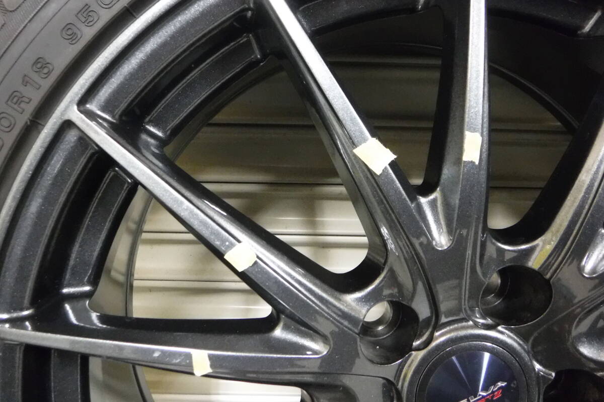 Yahoo!オークション - 225/50-18 カローラクロスなど 18インチアルミ付...