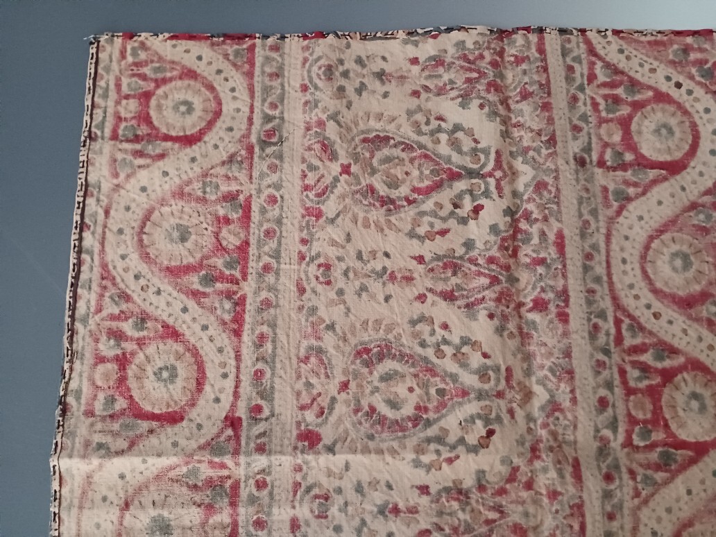 Yahoo!オークション - 【GV3】更紗裂風呂敷 印度更紗 酒器茶道具茶箱