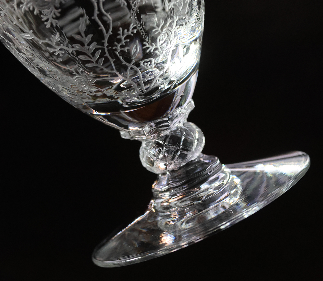 Yahoo!オークション - フォストリア クリスタル チンツ エッチング リ...