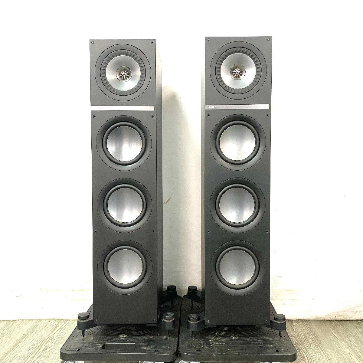 Yahoo!オークション - 【 D 】複6526 KEF Q700 スピーカーペア ケーイ...