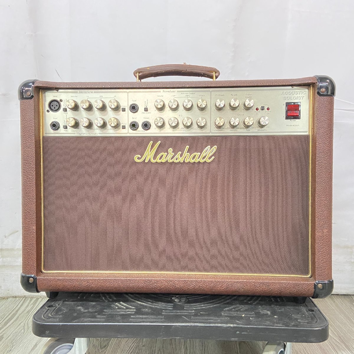 Yahoo!オークション - 【 J 】6588 Marshall AS80R ギターアンプ コン...