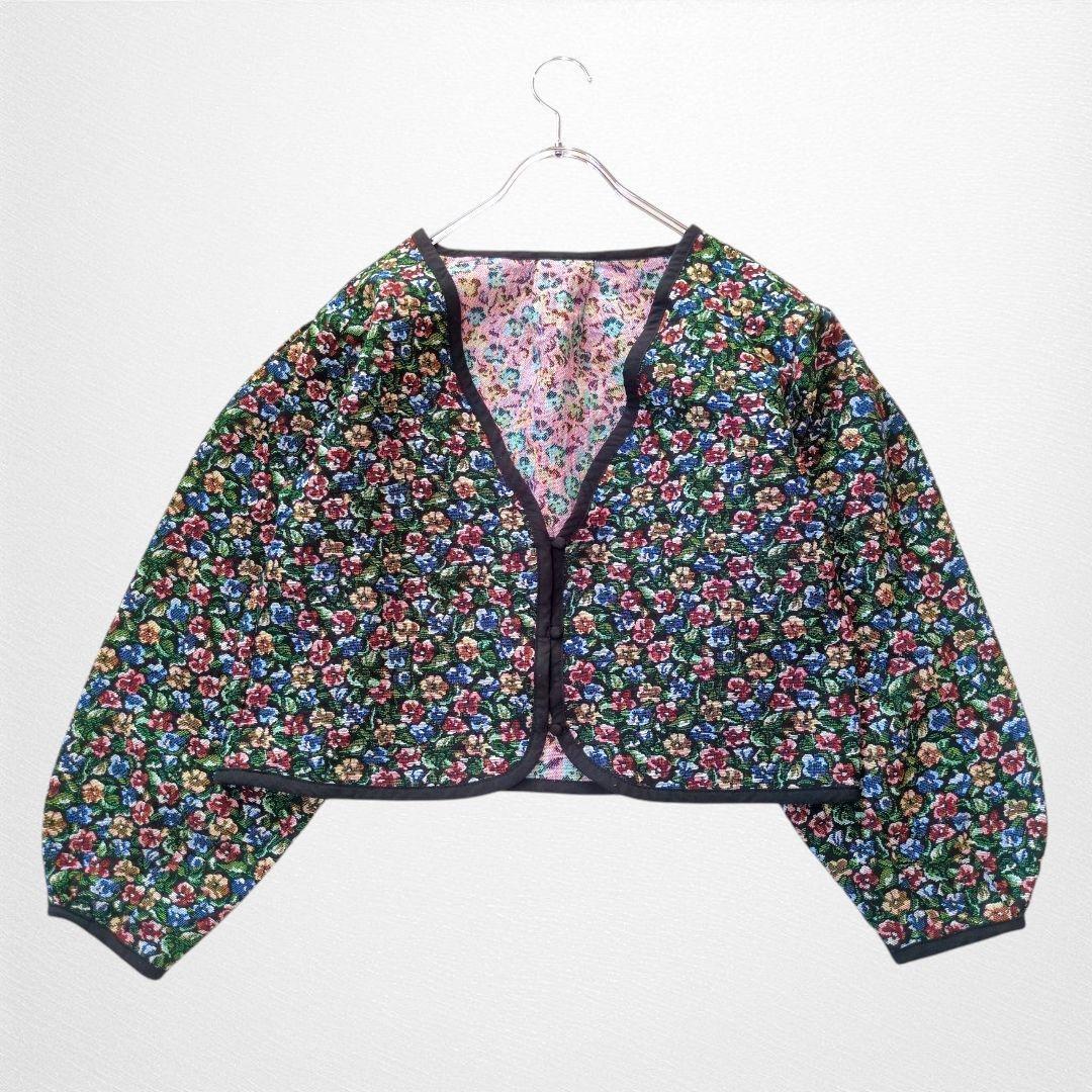 Yahoo!オークション - ローリーズファーム オーバーサイズ花柄カーディ...