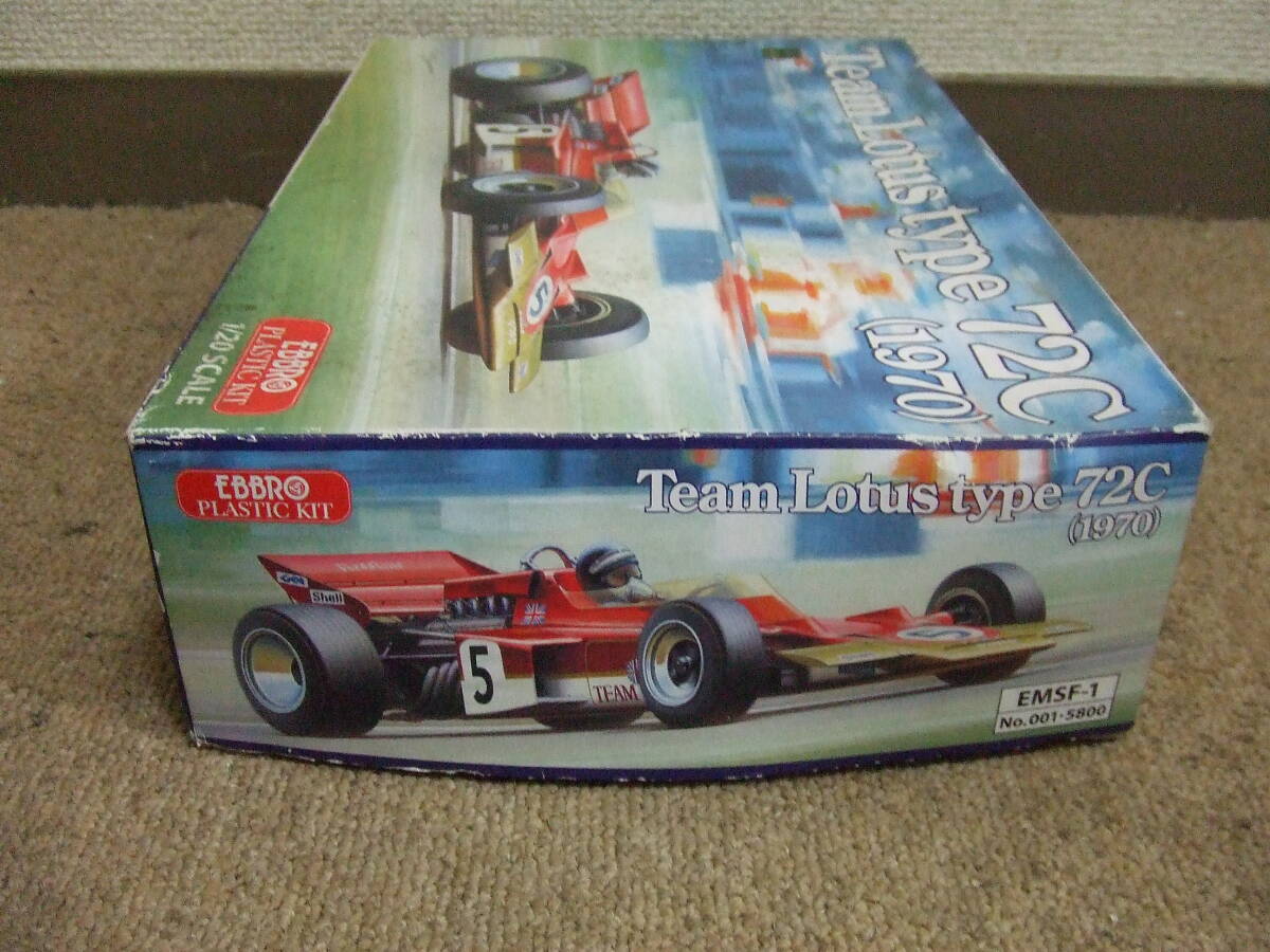 R564 未組立品 エブロ 1/20 Team Lotus type 72C 1970 EBBRO ロータス プラモデル(フォーミュラ)｜売買されたオークション情報、yahooの商品情報を ...