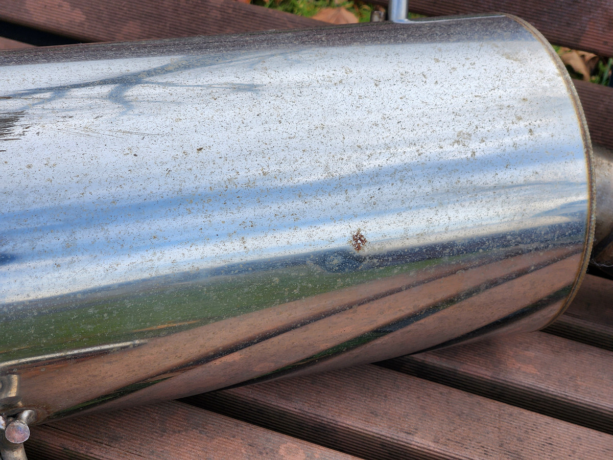 Yahoo!オークション - レガシィ BP5 HKS サイレントハイパワー マフラ...