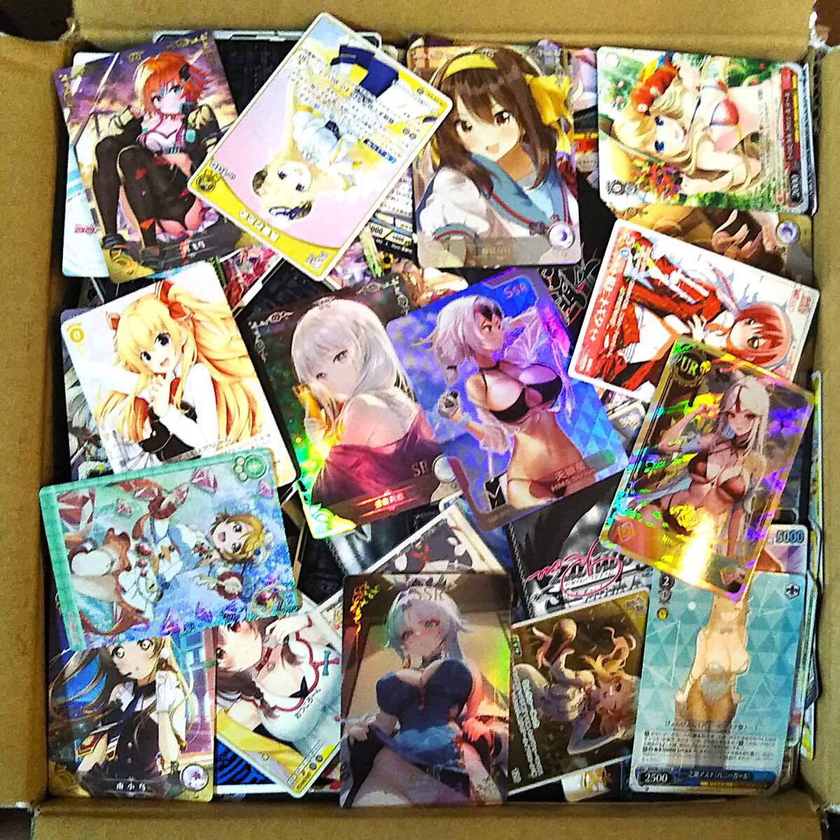 Yahoo!オークション - 美少女系カードのみ 大量 約3000 ～ 3500枚 いろ...