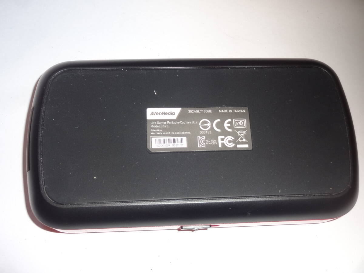 Yahoo!オークション - AVerMedia Live Gamer Portable AVT-C875 ポータ...