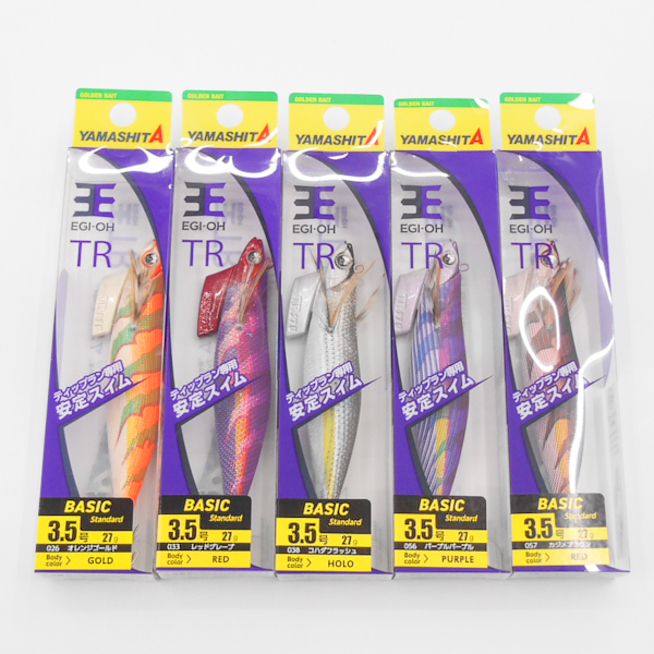 Yahoo!オークション - 新品未使用 ヤマシタ エギ王TR 3.5号 5本セット