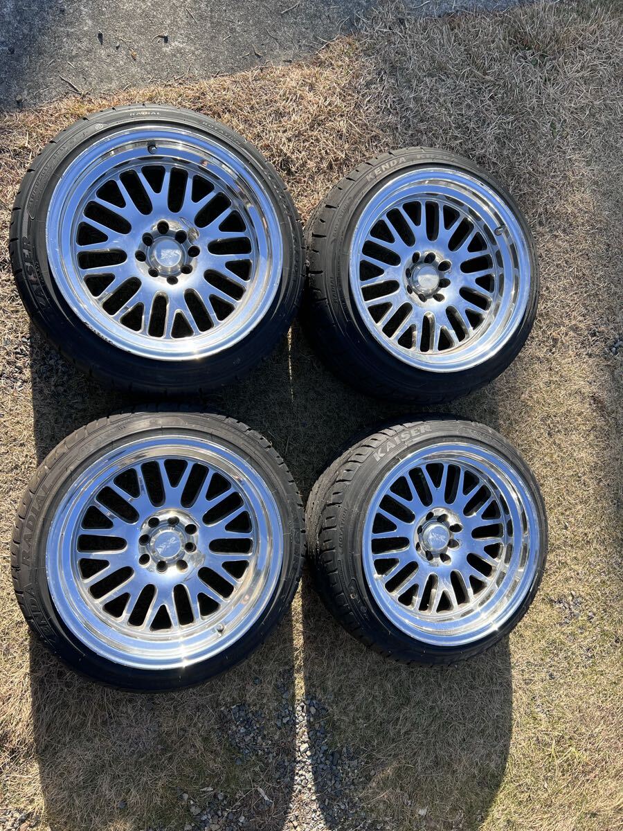 Yahoo!オークション - xxr 513 PCD114.3 4H 深リム 17×10J +20 4本セ...