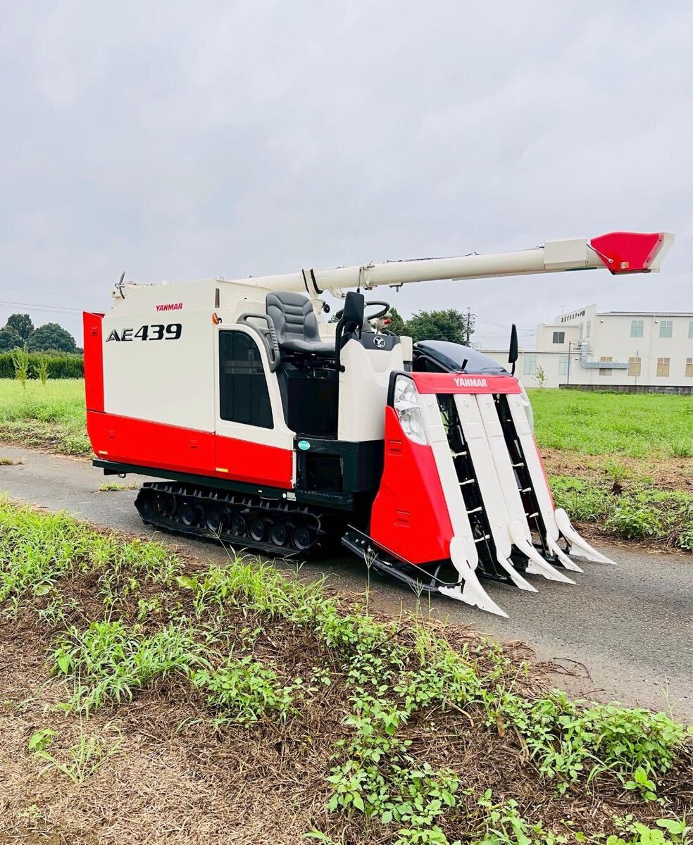 Yahoo!オークション - ヤンマーコンバイン AE 439 39馬力 使用時間 30...