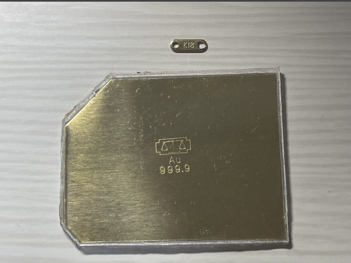 Yahoo!オークション - 【希少価値】タグK18 金色 ゴールド K18 18K K18...