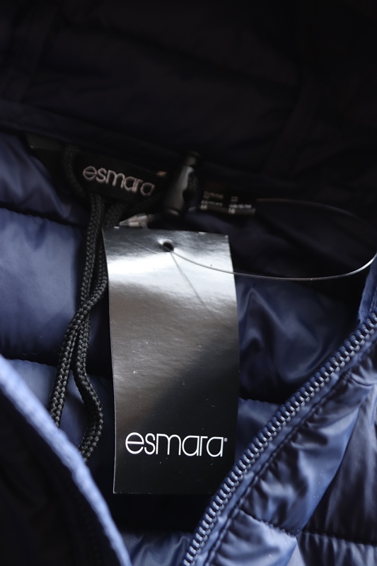 Yahoo!オークション - 新品 ドイツesmara42 紺 超軽量 中綿 コート XL ...