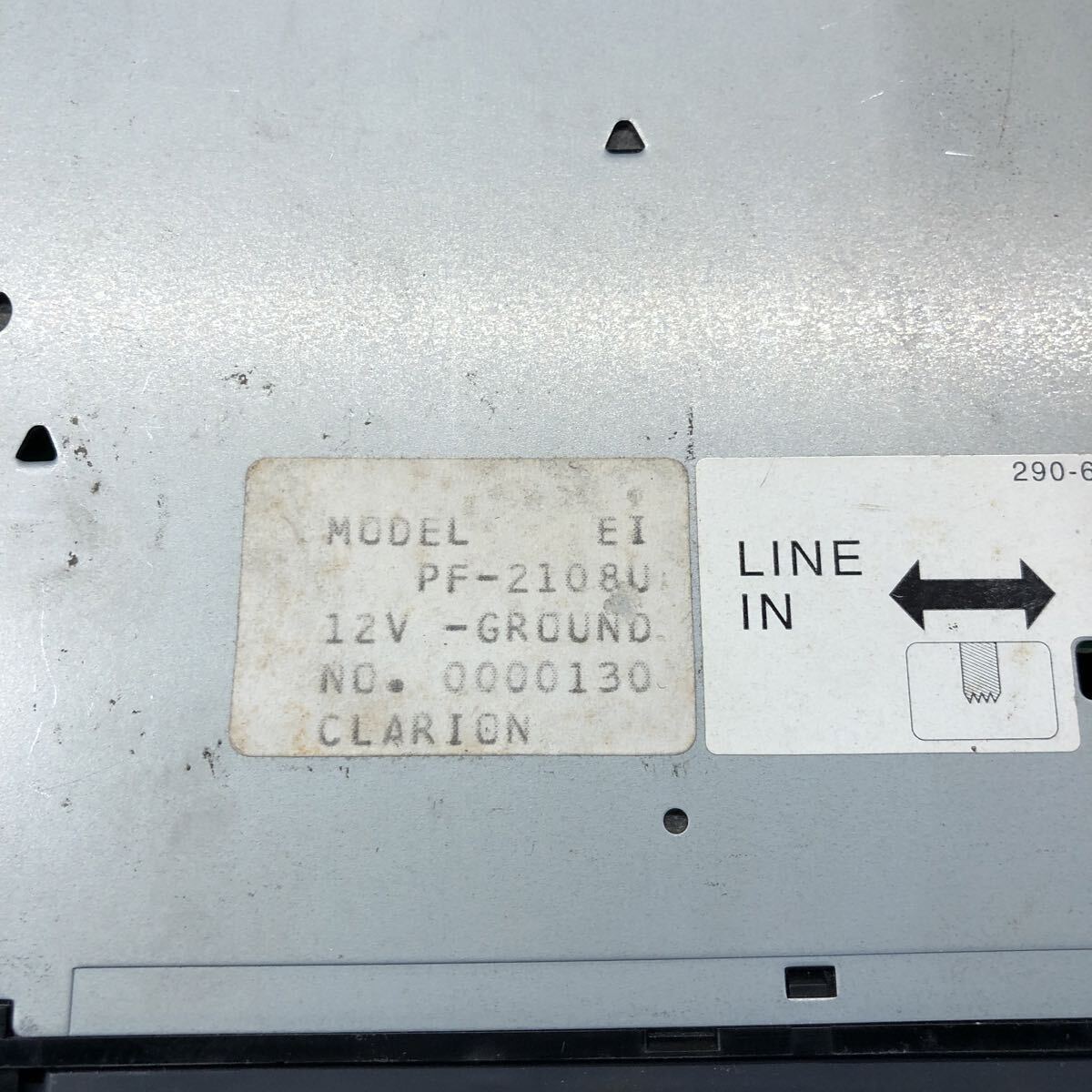 Yahoo!オークション - AV11-246 激安 カーステレオ ADDZEST clarion PF...