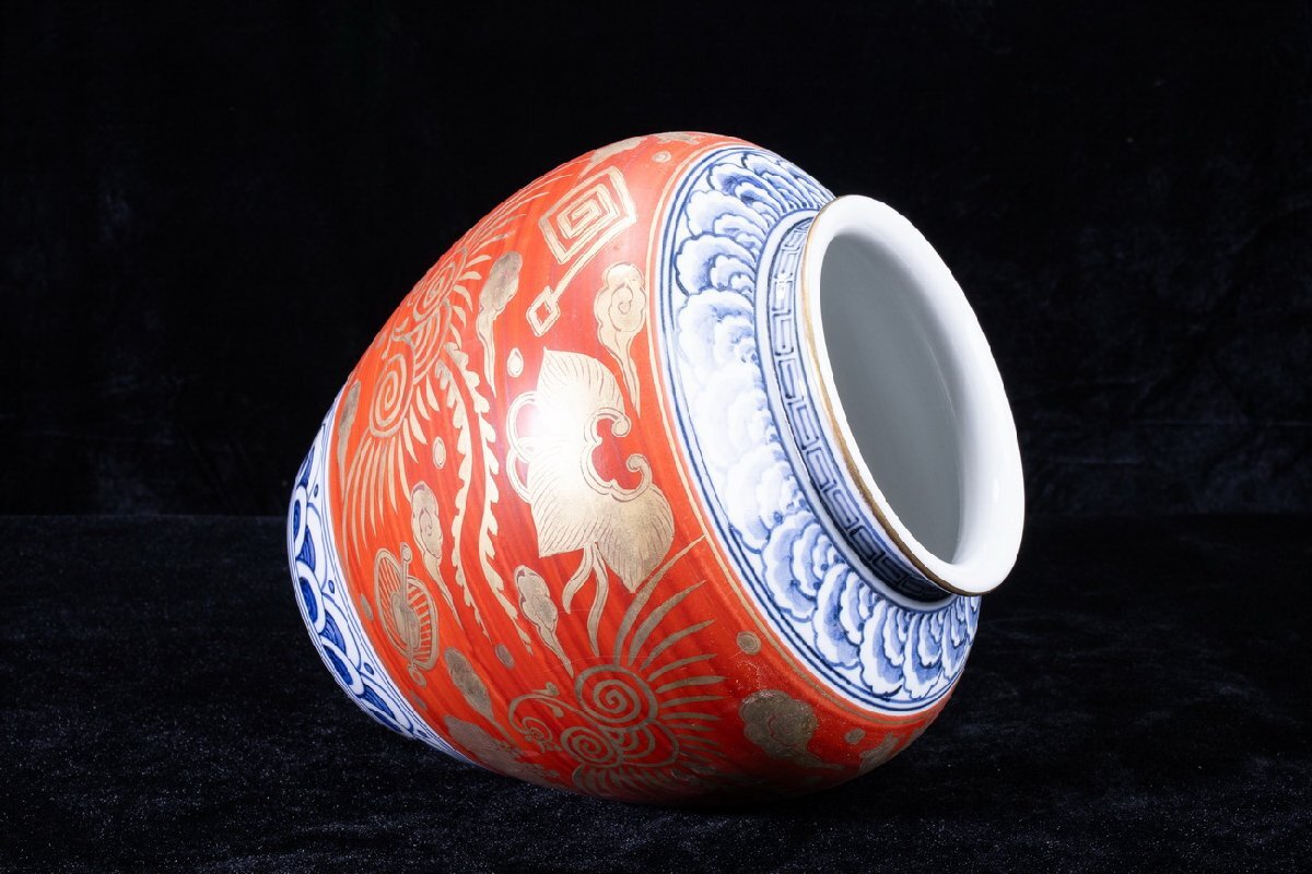 Yahoo!オークション - 【珍品堂】1円から N31-V1 九谷焼 聚山 作 在銘 ...