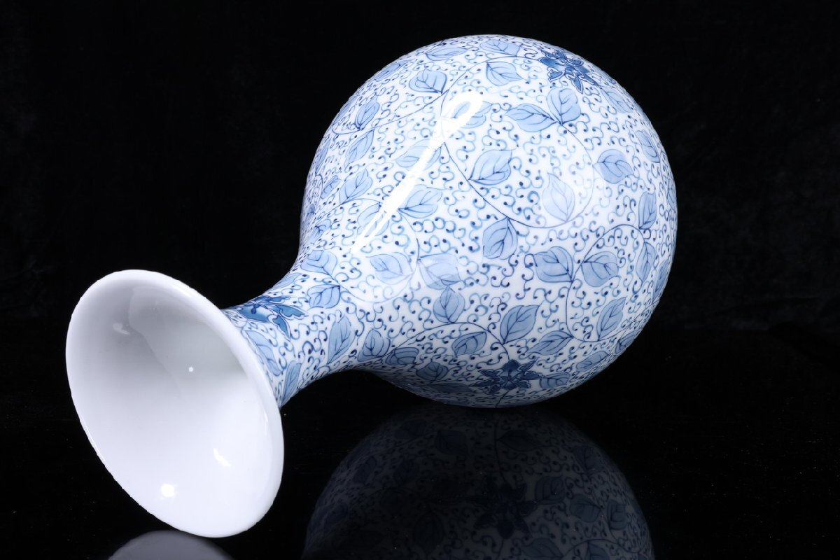 Yahoo!オークション - 【珍品堂】1円から Q39-V1 窯器 陶器 牡丹唐草文...