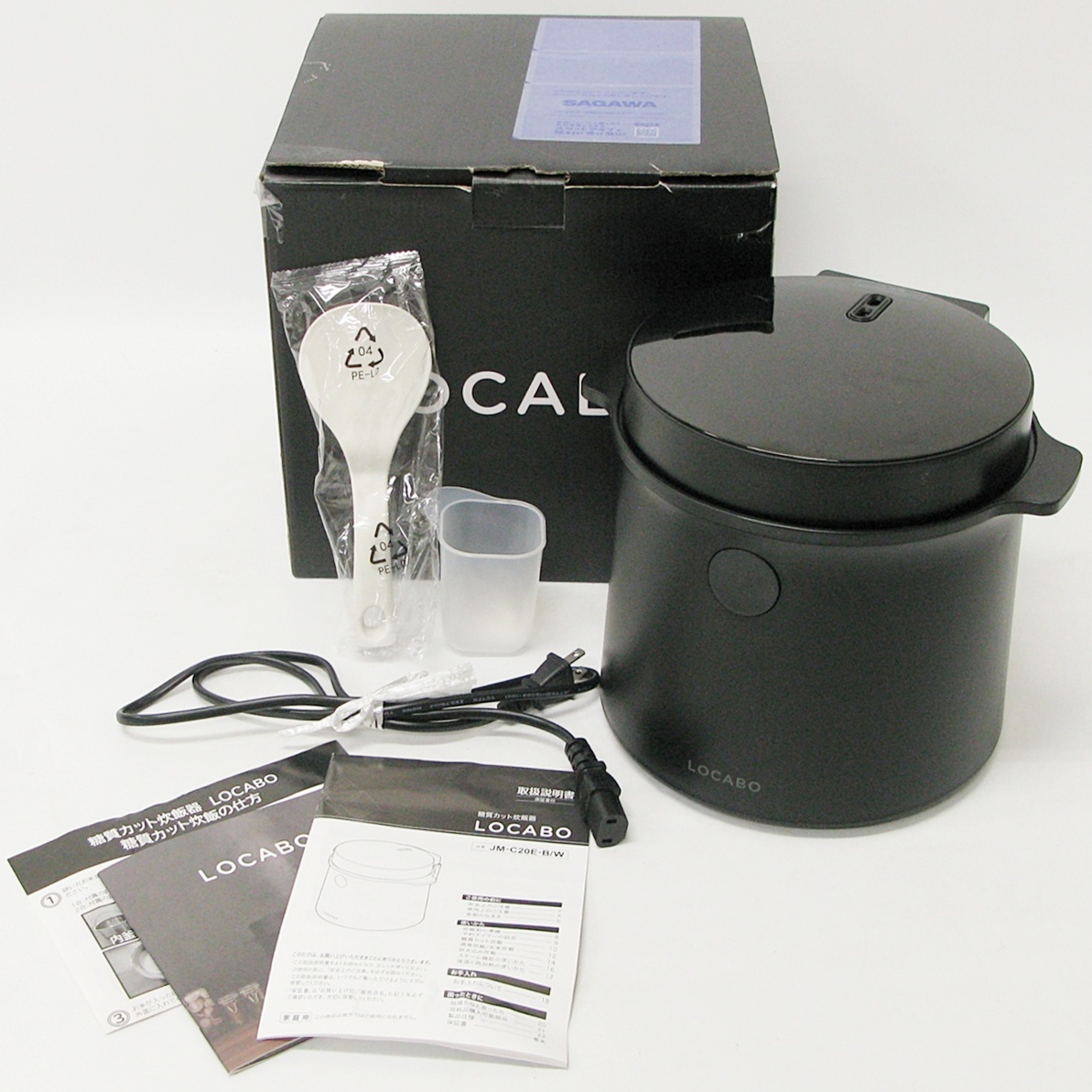 Yahoo!オークション - 【未使用】 LOCABO ロカボ 糖質カット炊飯器 0.9...