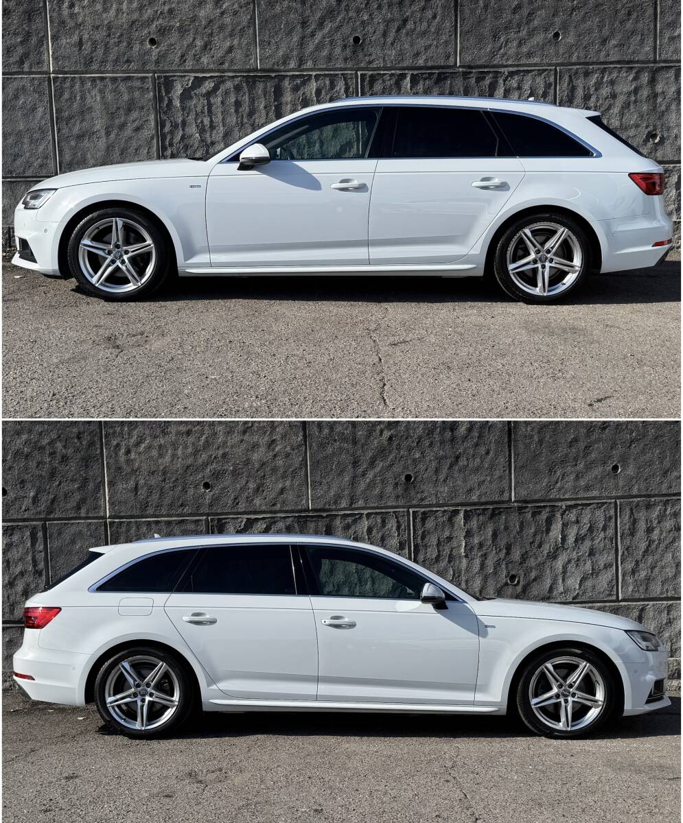 Yahoo!オークション - アウディA4アバント2.0TFSIスポーツSラインパッ...