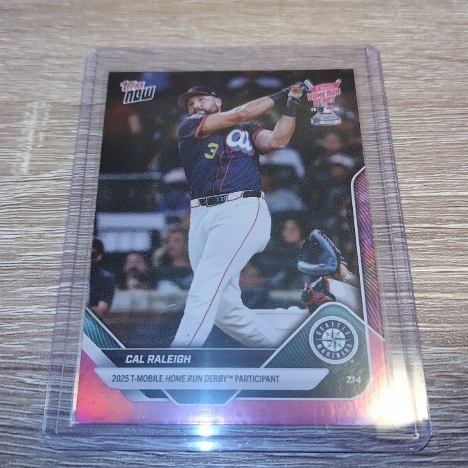 CAL RALEIGH TOPPS NOW HOMERUN DERBY PINK FOIL PARALLEL MLB カルローリー(Topps)｜売買されたオークション情報、yahooの商品 ...