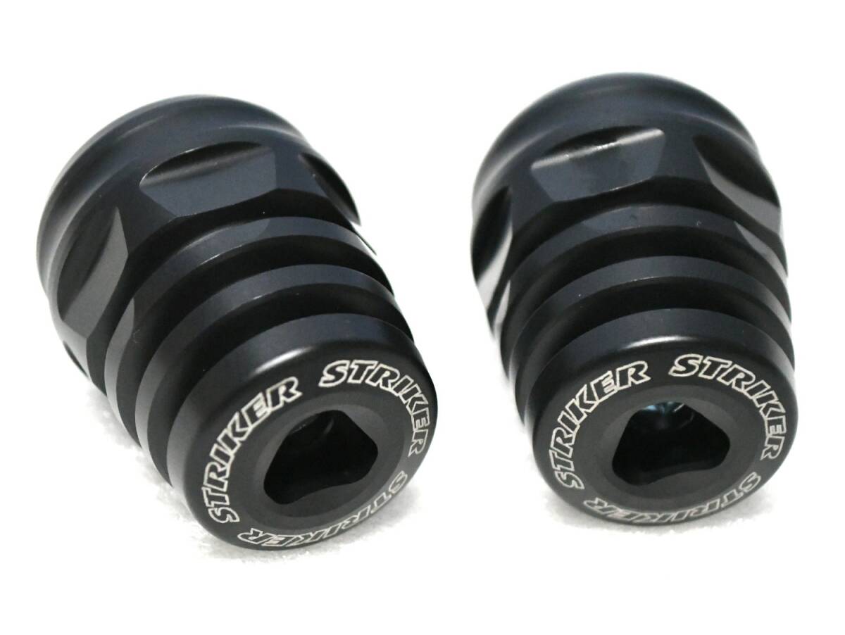 Yahoo!オークション - 美品 使用少 STRIKER グリップエンド KAWASAKI T...