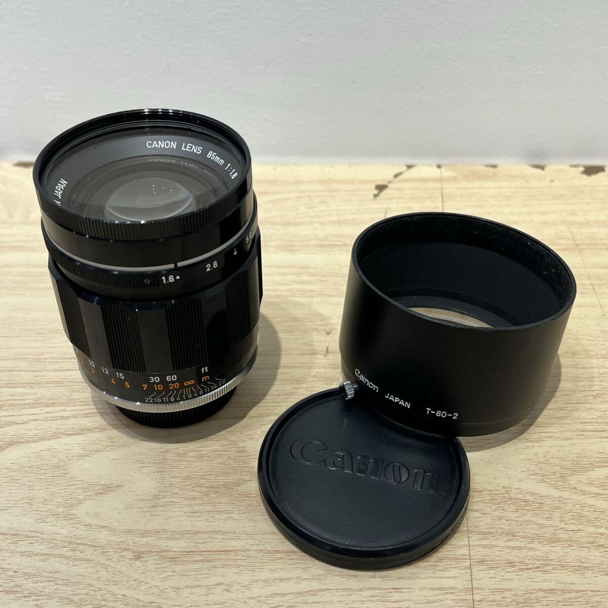 Yahoo!オークション - 【銘玉整備済み】Canon Lens 85mm f1.8 L39 Leic...