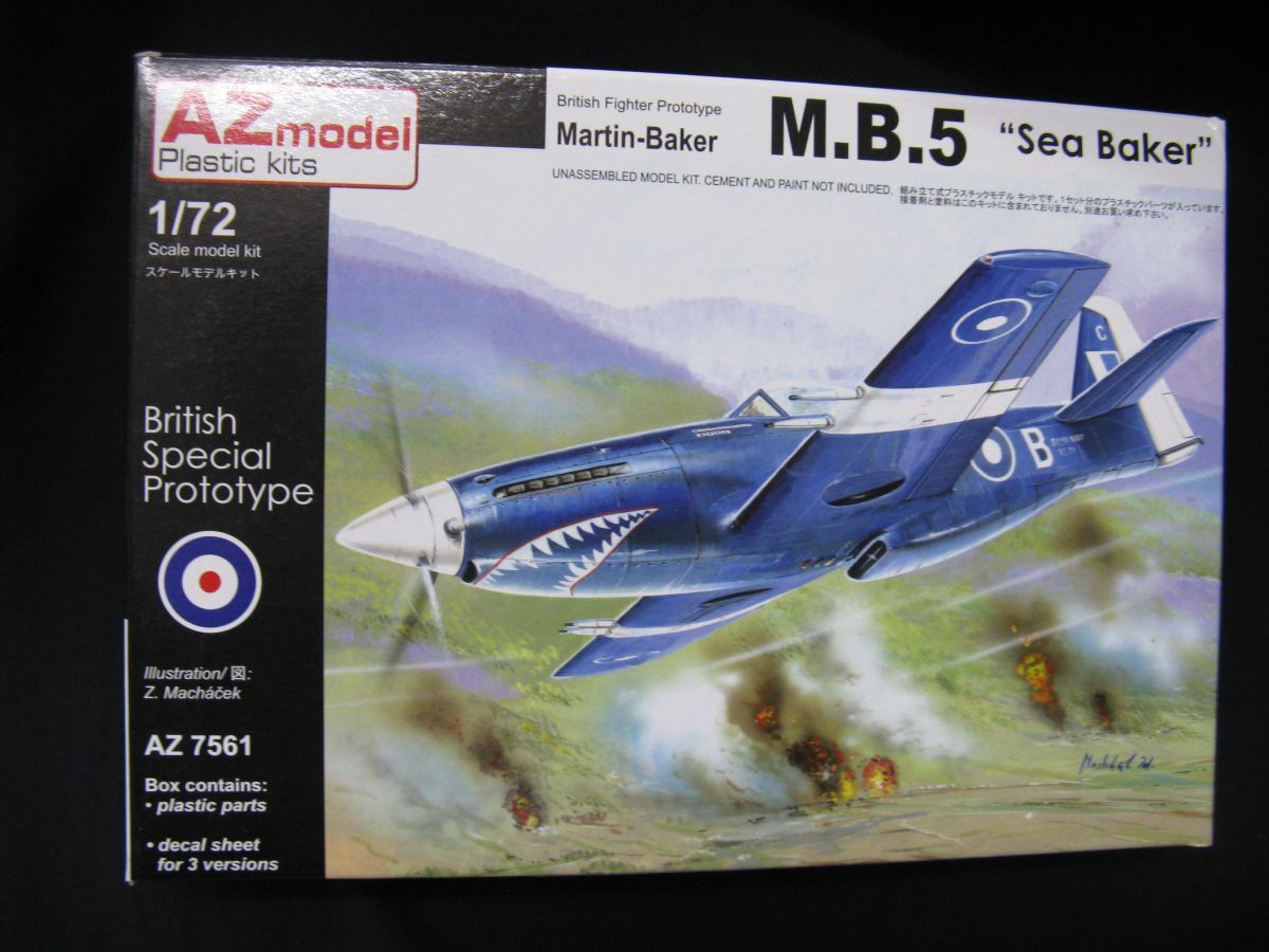 Yahoo!オークション - AZモデル 1/72 British Fighter Prototype Mart...