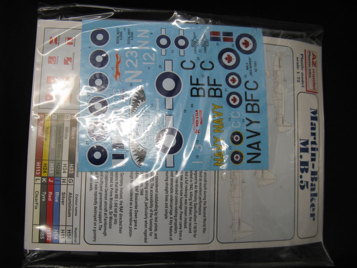 Yahoo!オークション - AZモデル 1/72 British Fighter Prototype Mart...