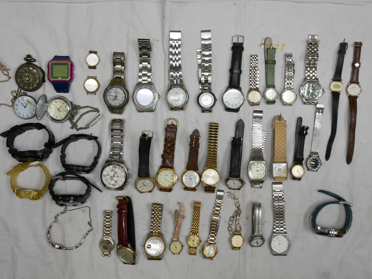 Yahoo!オークション - 10 腕時計まとめ 約1.8kg seiko casio guess wal...