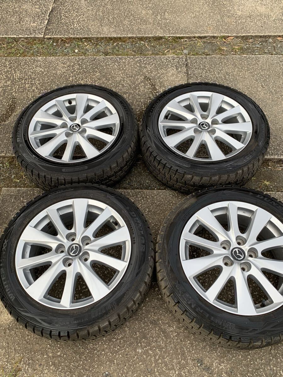 Yahoo!オークション - マツダ MAZDA 純正17インチ 114.3 スタッドレス...