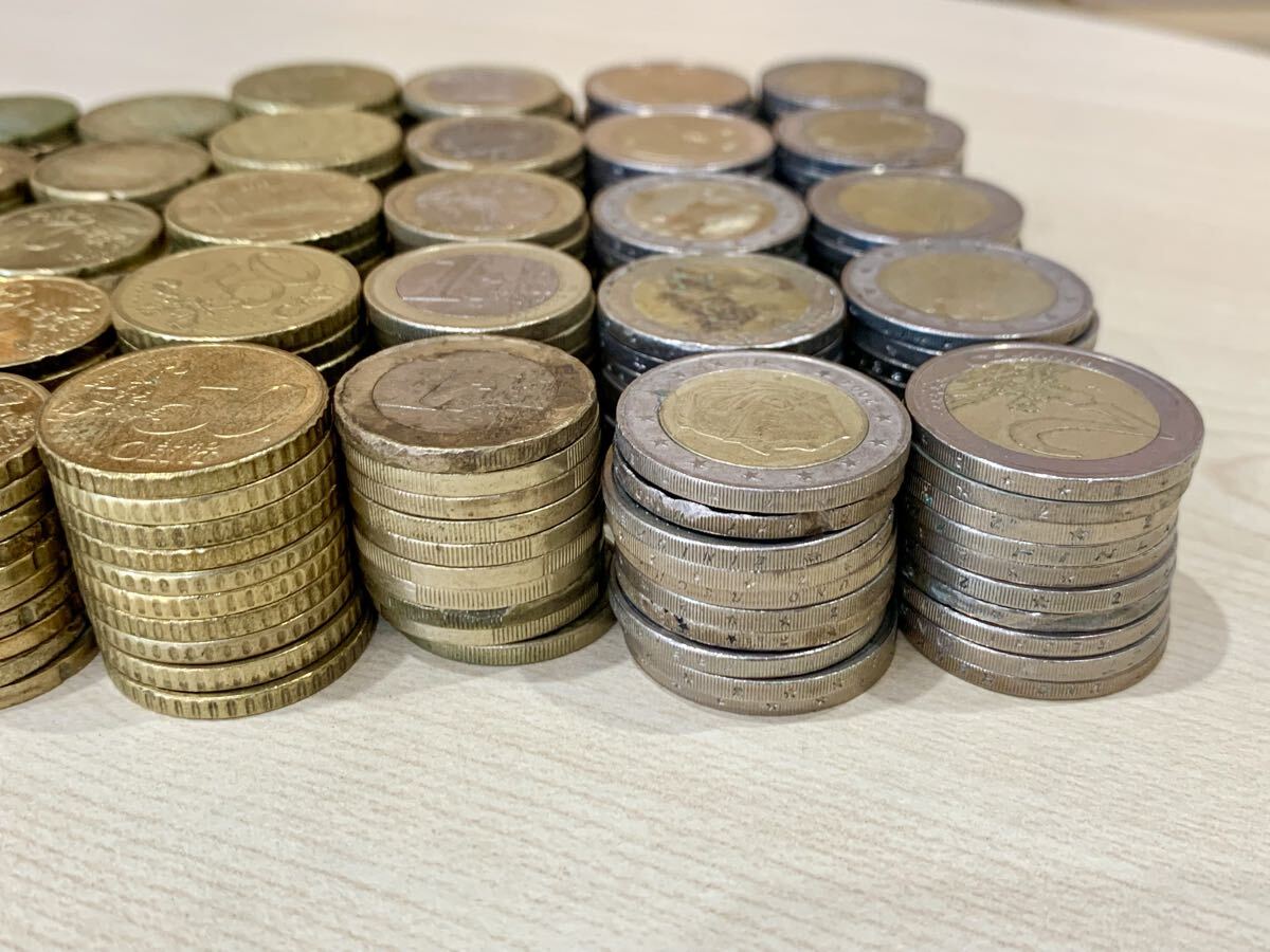 Yahoo!オークション - ユーロ 硬貨 コイン まとめて 300ユーロ