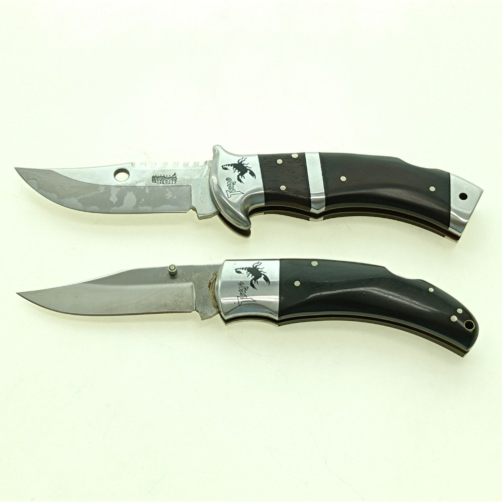 Yahoo!オークション - HIRO KNIVES ヒロ ナイフ TSUGE 柘植 スコーピオ...