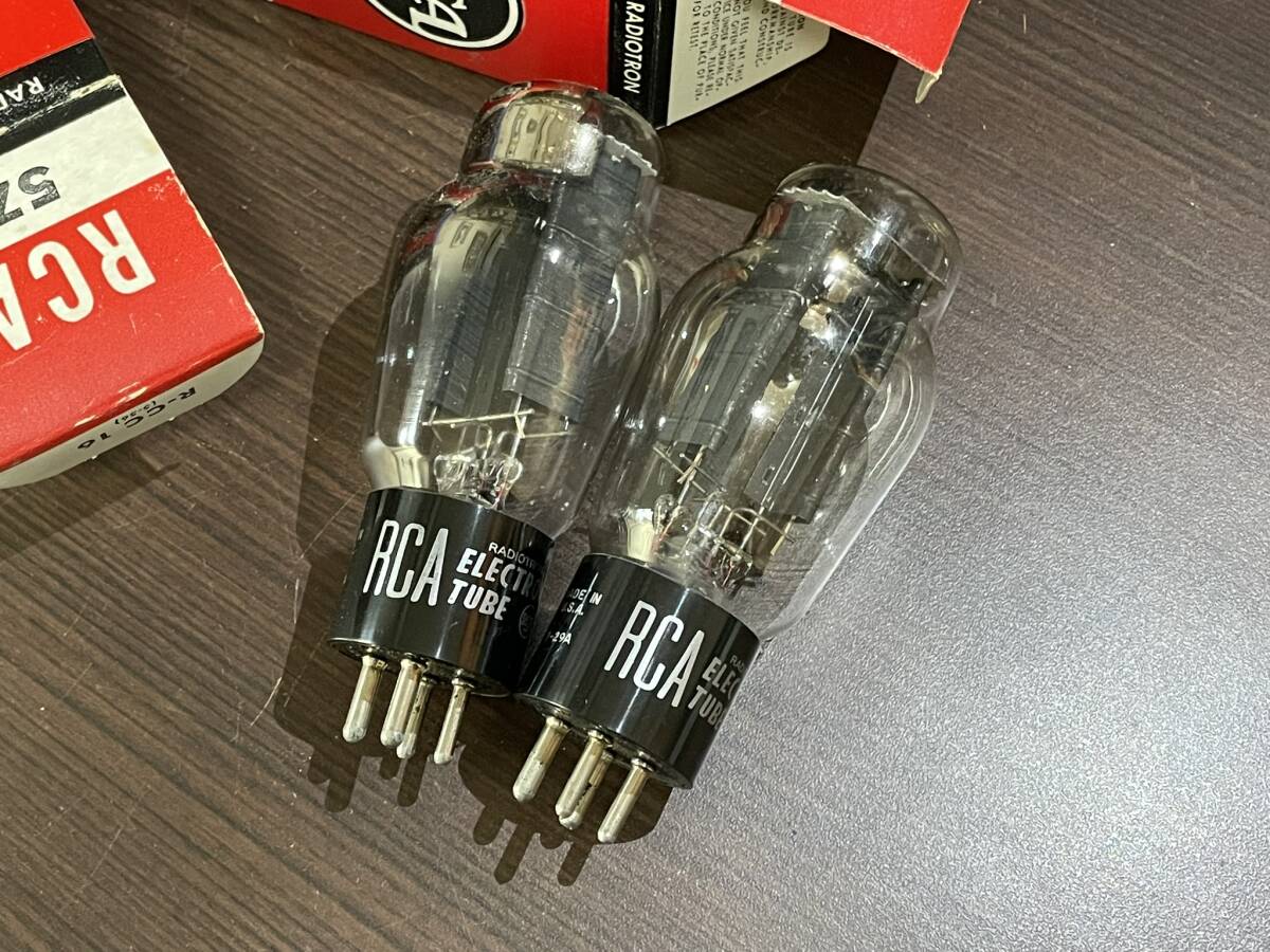 Yahoo!オークション - /// 銘球 RCA社 5Z3 赤箱 2本一括