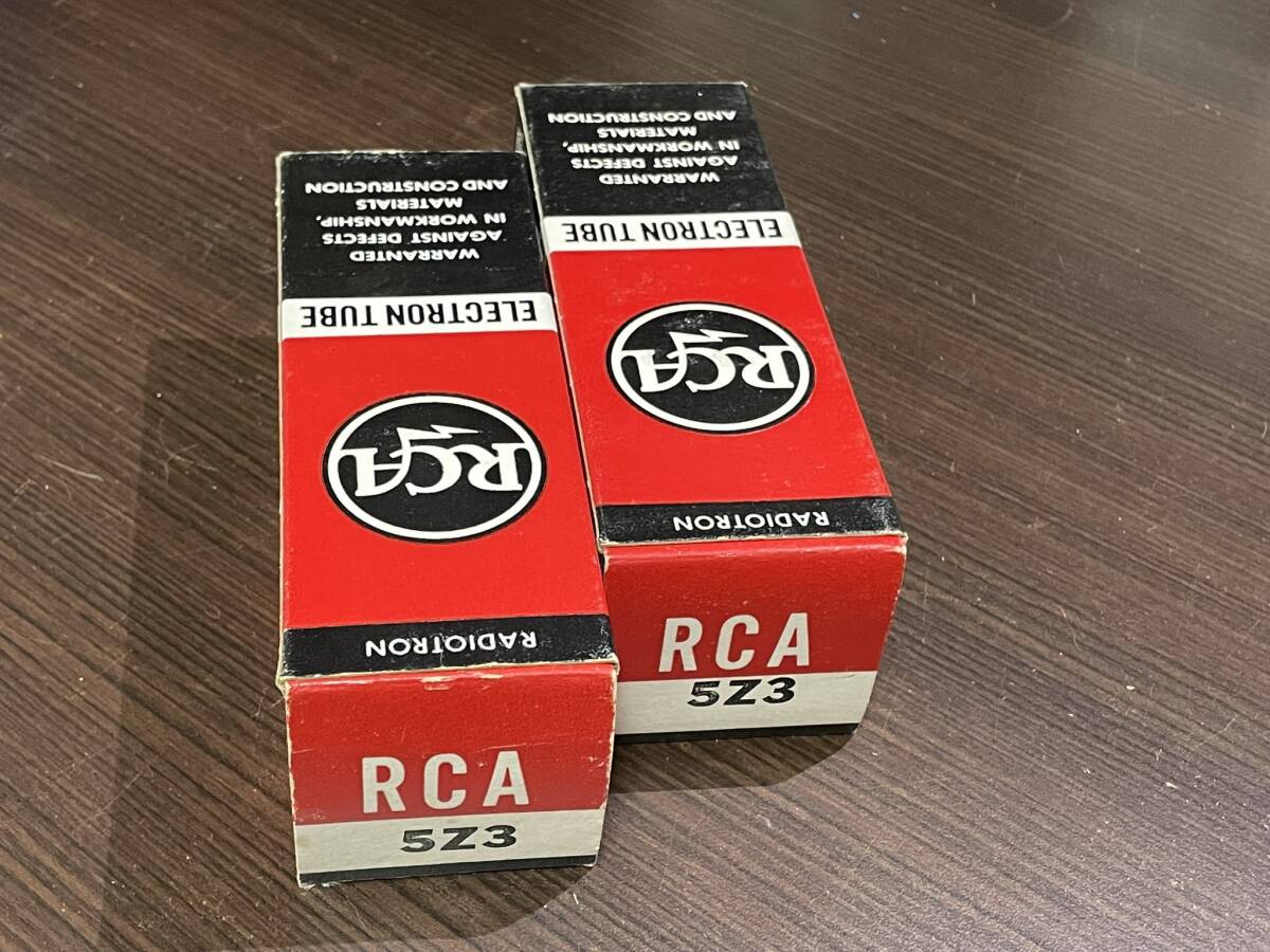 Yahoo!オークション - /// 銘球 RCA社 5Z3 赤箱 2本一括