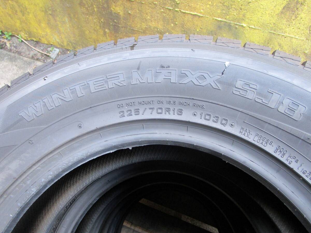 ダンロップ WINTER MAXX SJ8+ 225/70R16 103Q SUV用タイヤ 2019年製 4本セット(ダンロップ)｜売買されたオークション情報、yahooの商品情報をアーカイブ ...