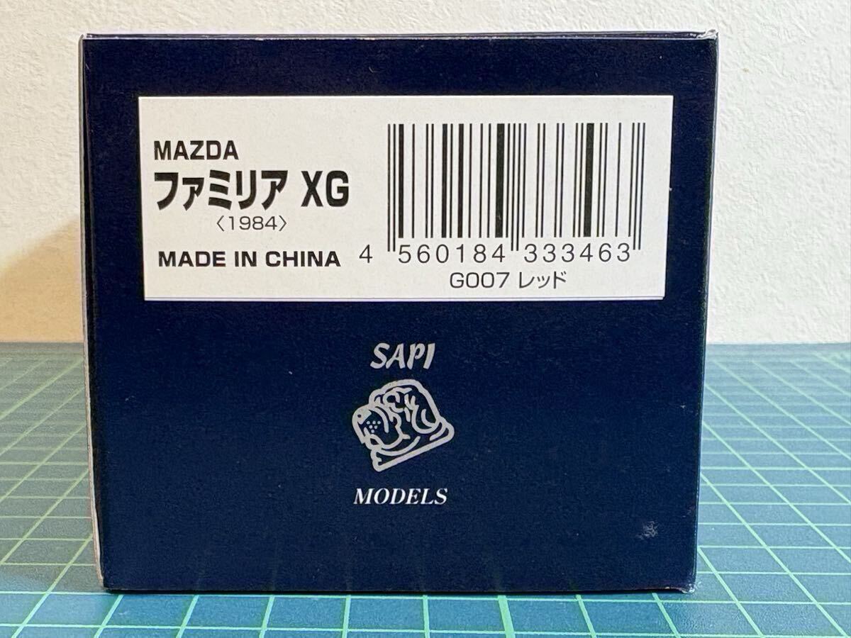Yahoo!オークション - SAPI MODELS 1/43 マツダ ファミリア 1500XG RED...